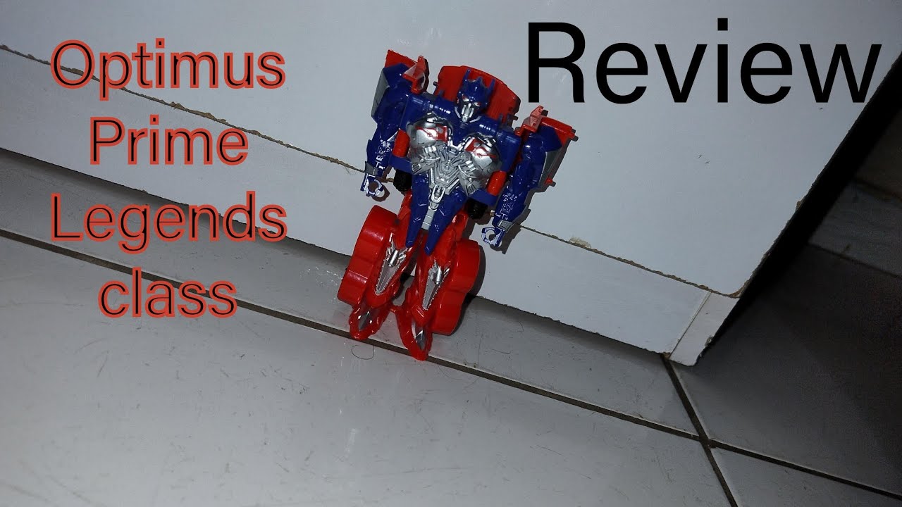 Review do Optimus Prime legends class - YouTube