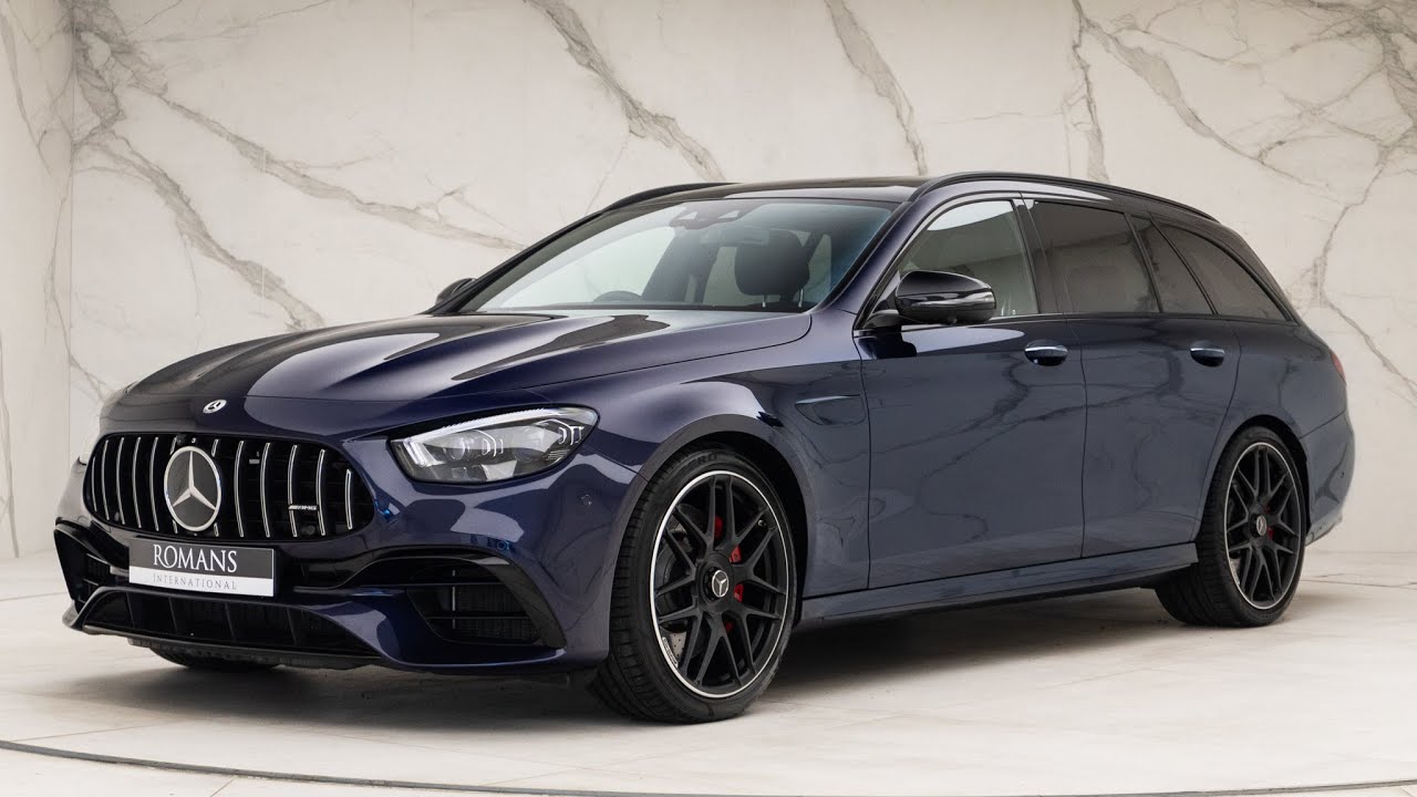 2021 Mercedes AMG E63 S Estate Night Edition - Cavansite Blue ...