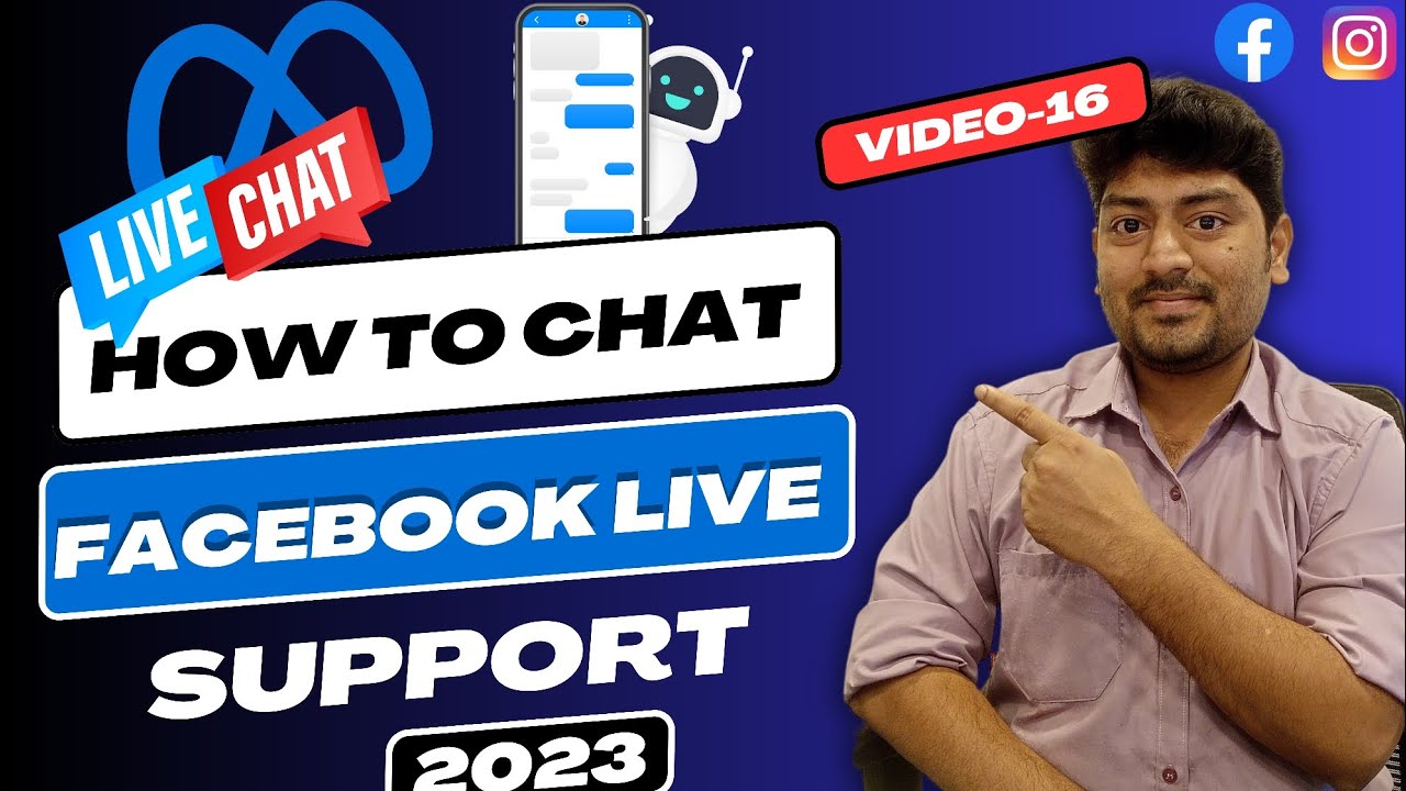 How To Contact Facebook Live Chat Support And Fix Issues #facebookads ...