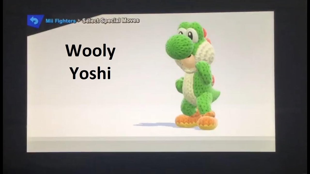 Yarn Yoshi Mii Creation Guide - YouTube