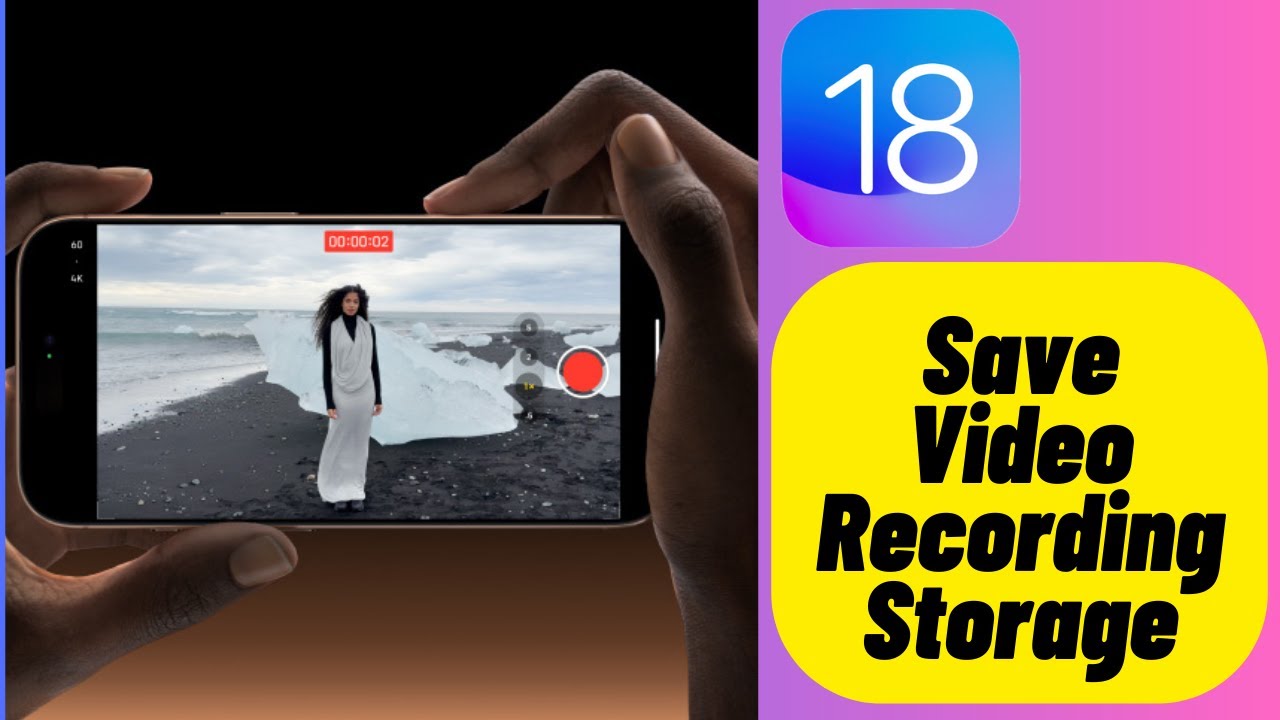 How to Save Video Recording Storage on iPhone in iOS 18 - YouTube