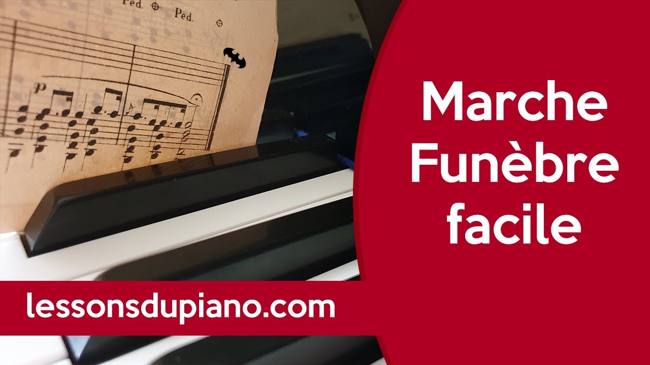Chopin Marche Funèbre facile - YouTube