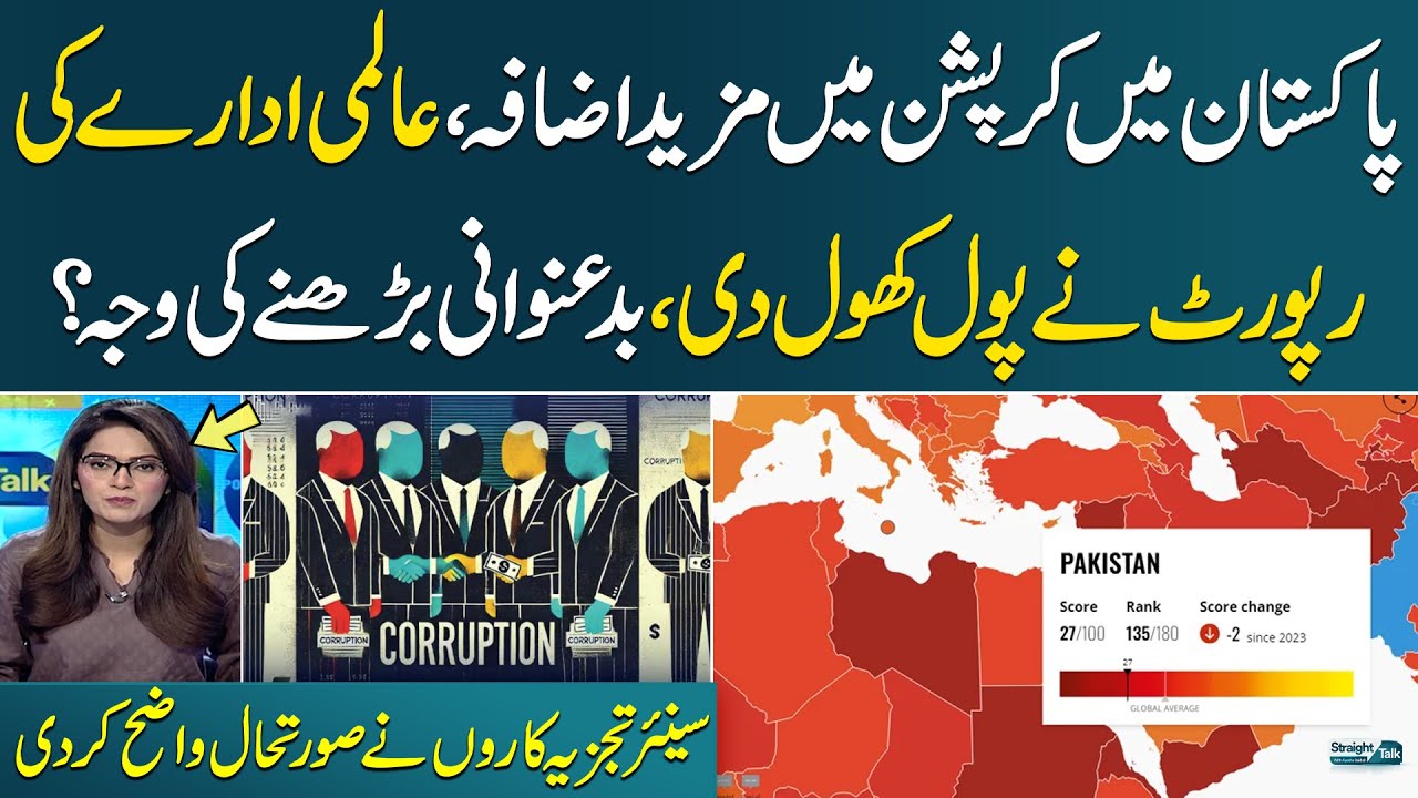 Pakistan Slips Two Spots on Global Corruption Perceptions Index ...