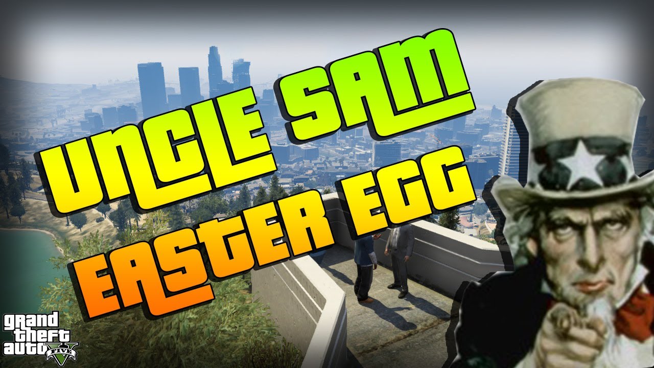 Grand Theft Auto 5: "Uncle Sam" Easter Egg (GTA V Racist Single Player ...