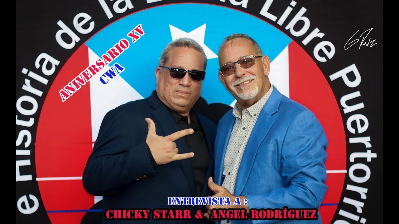 CWA Entrevista a Chicky Starr & Angel Rodríguez - YouTube