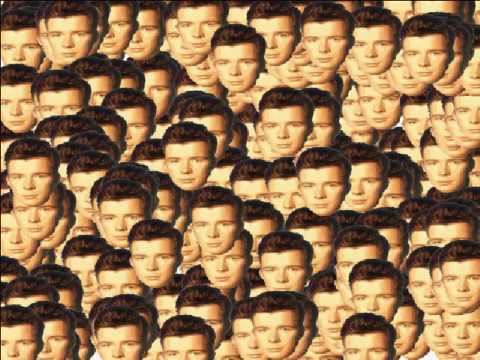We Are Number One But Instead Of We Are Number One It's Just Painting With Rick Astley