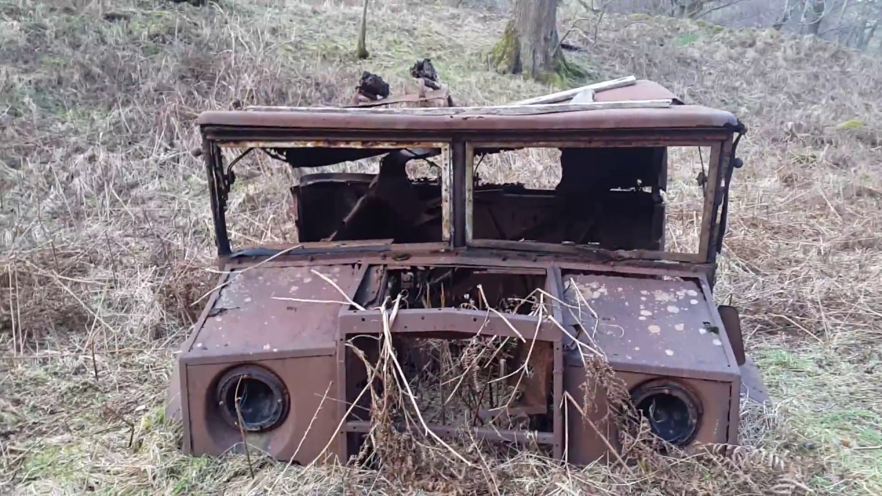 Abandoned WW2 Canadian Military Pattern truck (CMP) - YouTube