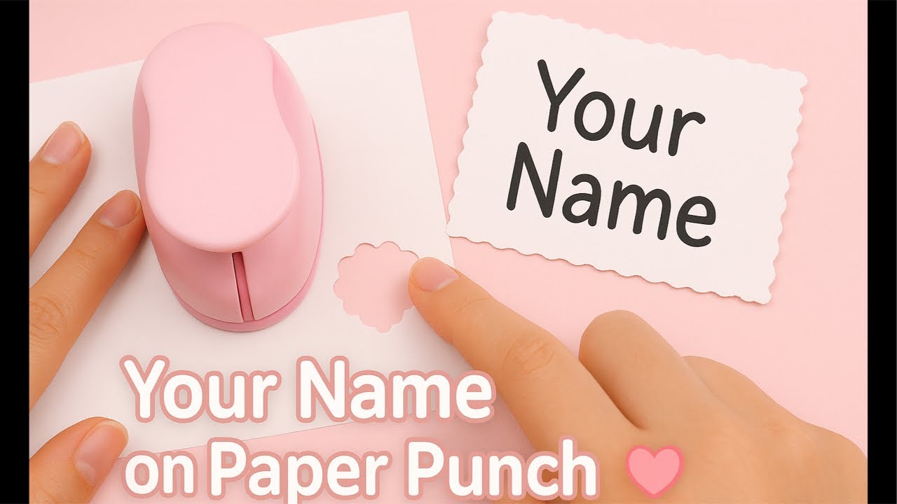 🎀 Writing My Subscribers’ Names on Paper Punch Notes 💖 | Aesthetic Live ...