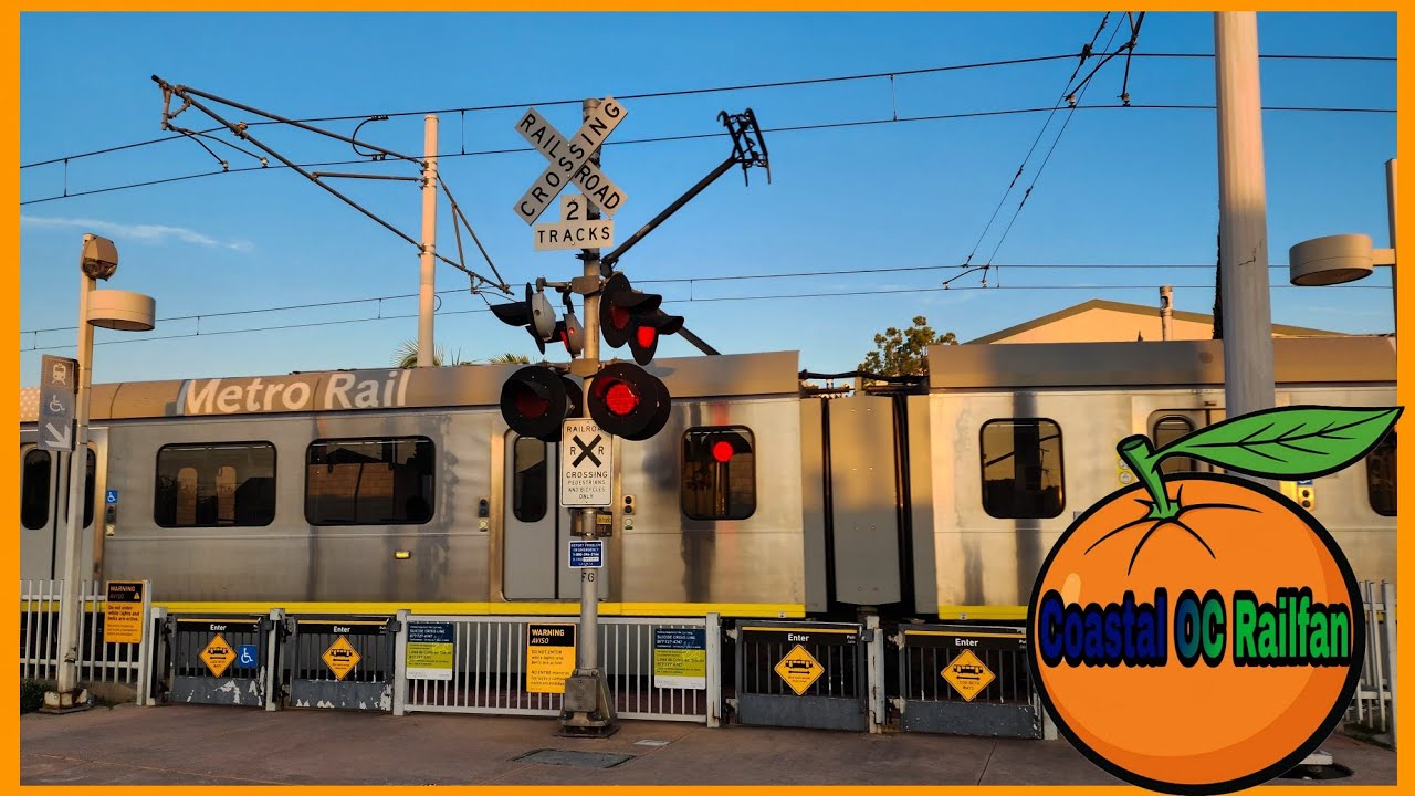 Pedestrian Railroad Crossing | Indiana Station 2, Los Angeles, CA - YouTube