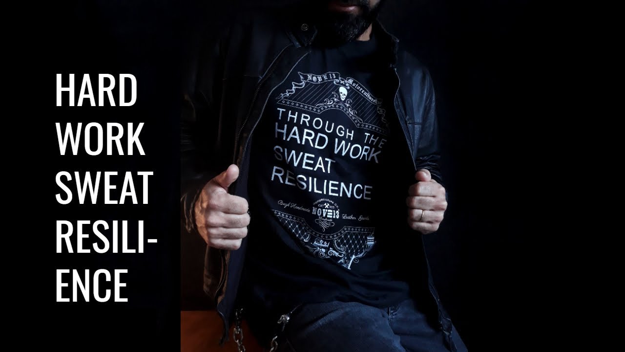 Camiseta Hard Work Sweat Resilience Nove13 - YouTube