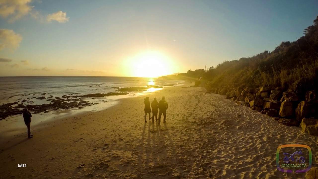 Beautiful Sunset in Tarifa in 4K - YouTube