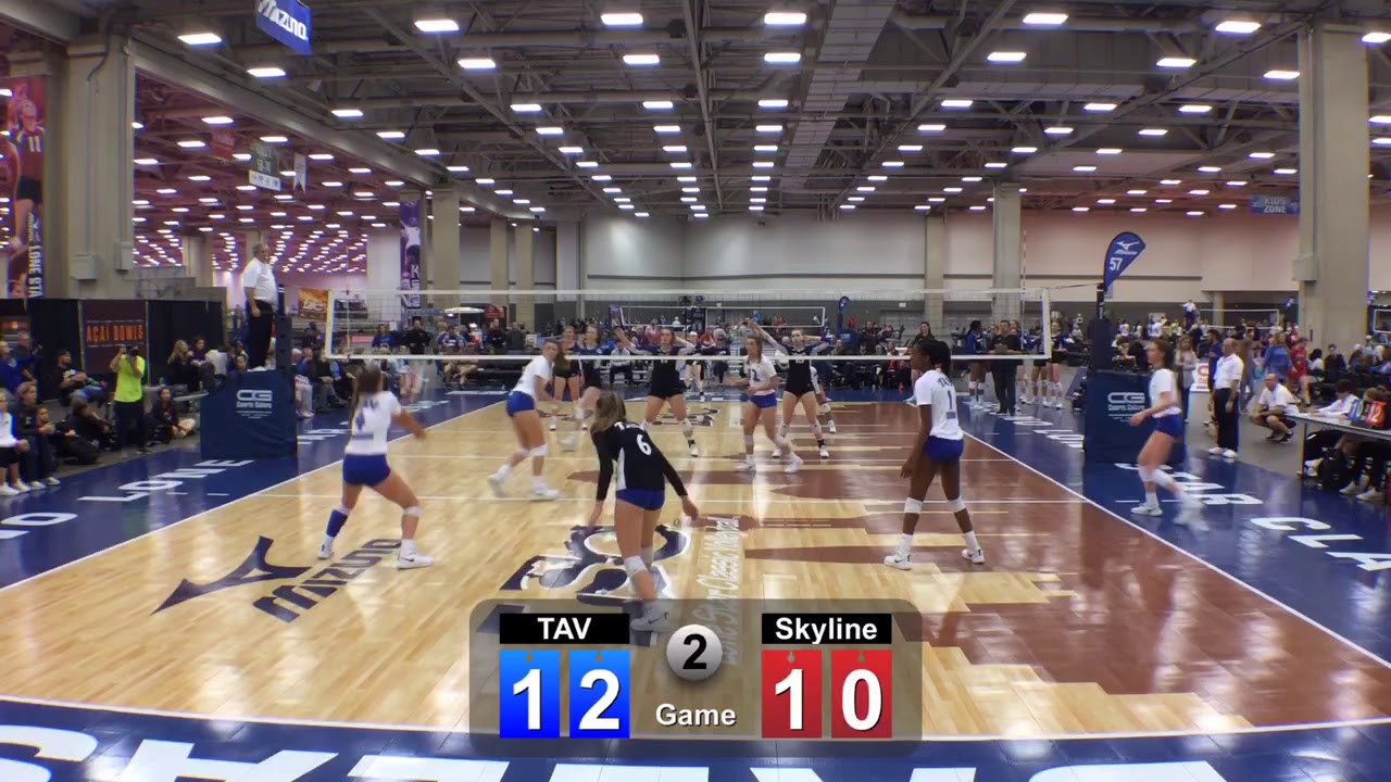 Lily Nicholson 2023 setter TAV 14 Black Lonestar classic - YouTube