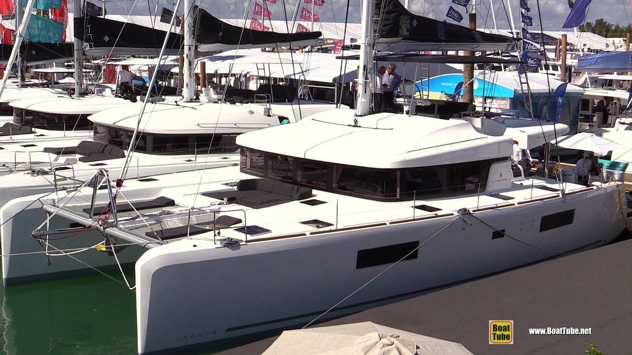 2019 Lagoon 52F Sail Catamaran - Deck and Interior Walkthrough - 2019 ...