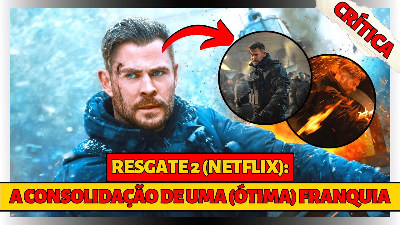 RESGATE 2 (CRÍTICA): NÃO É TÃO BOM QUANTO O PRIMEIRO, MAS... (NETFLIX ...