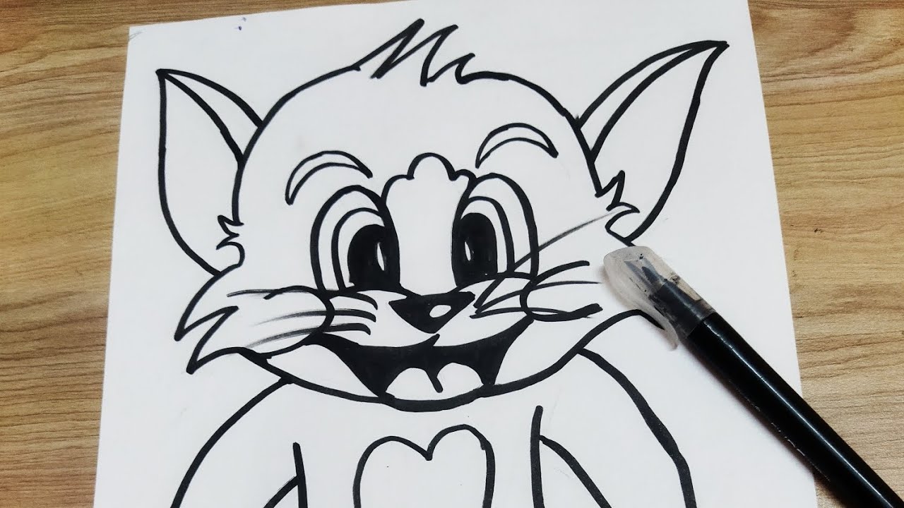 HOW TO DRAW BABY TOM |. perfect drawing from TOM AND JERRY | 🔥💯🔥🔥 - YouTube