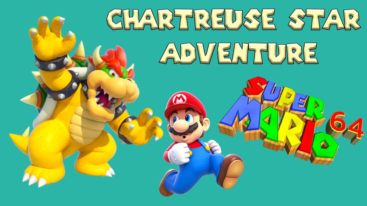 Mario 64 CHARTREUSE STAR ADVENTURE SPEEDRUN - YouTube