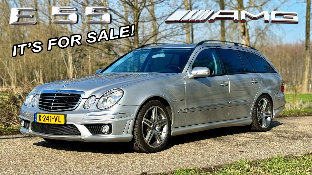 LAST DRIVE in my Mercedes E55 AMG - Bye Bye V8 Kompressor! - YouTube