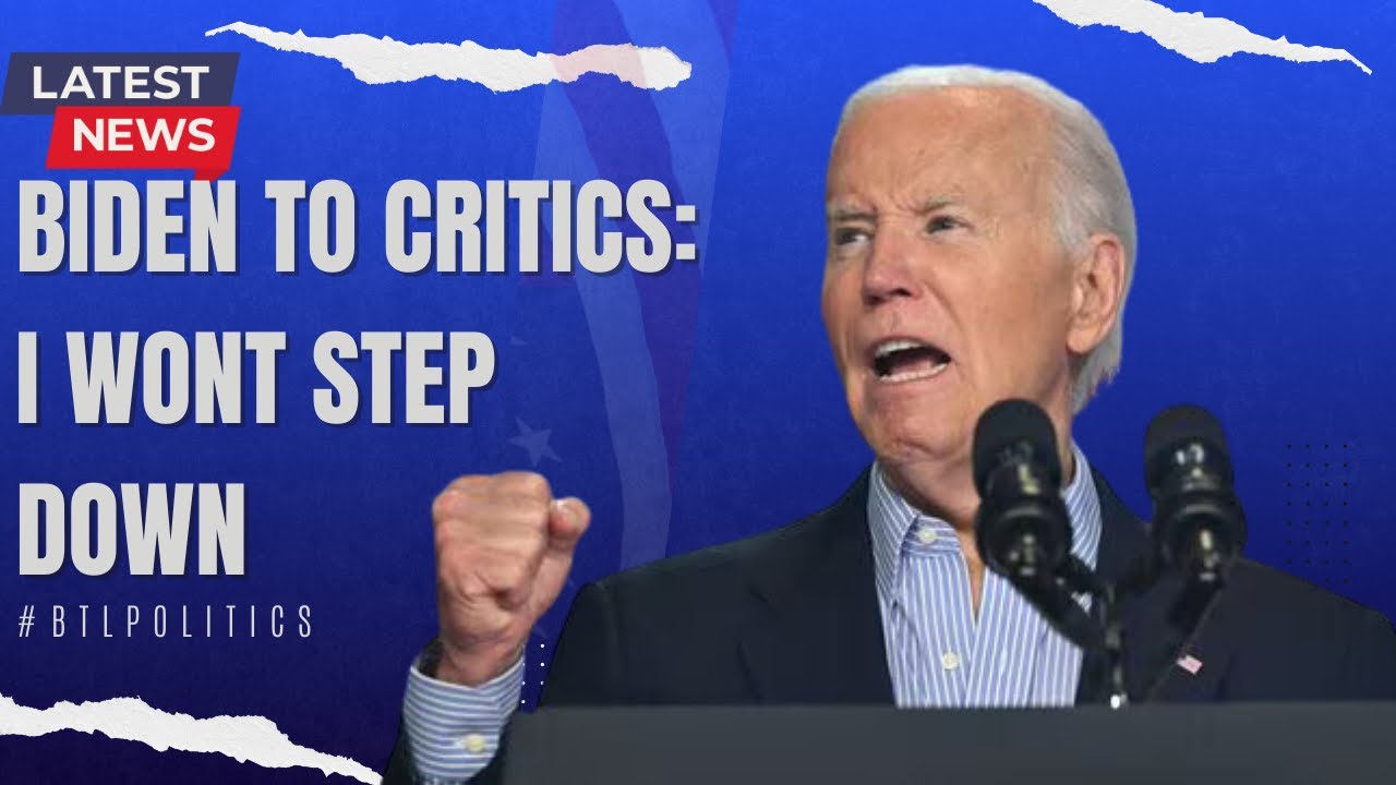 Joe Biden’s Defiant Stand: What It Means for His Campaign 📢 - YouTube