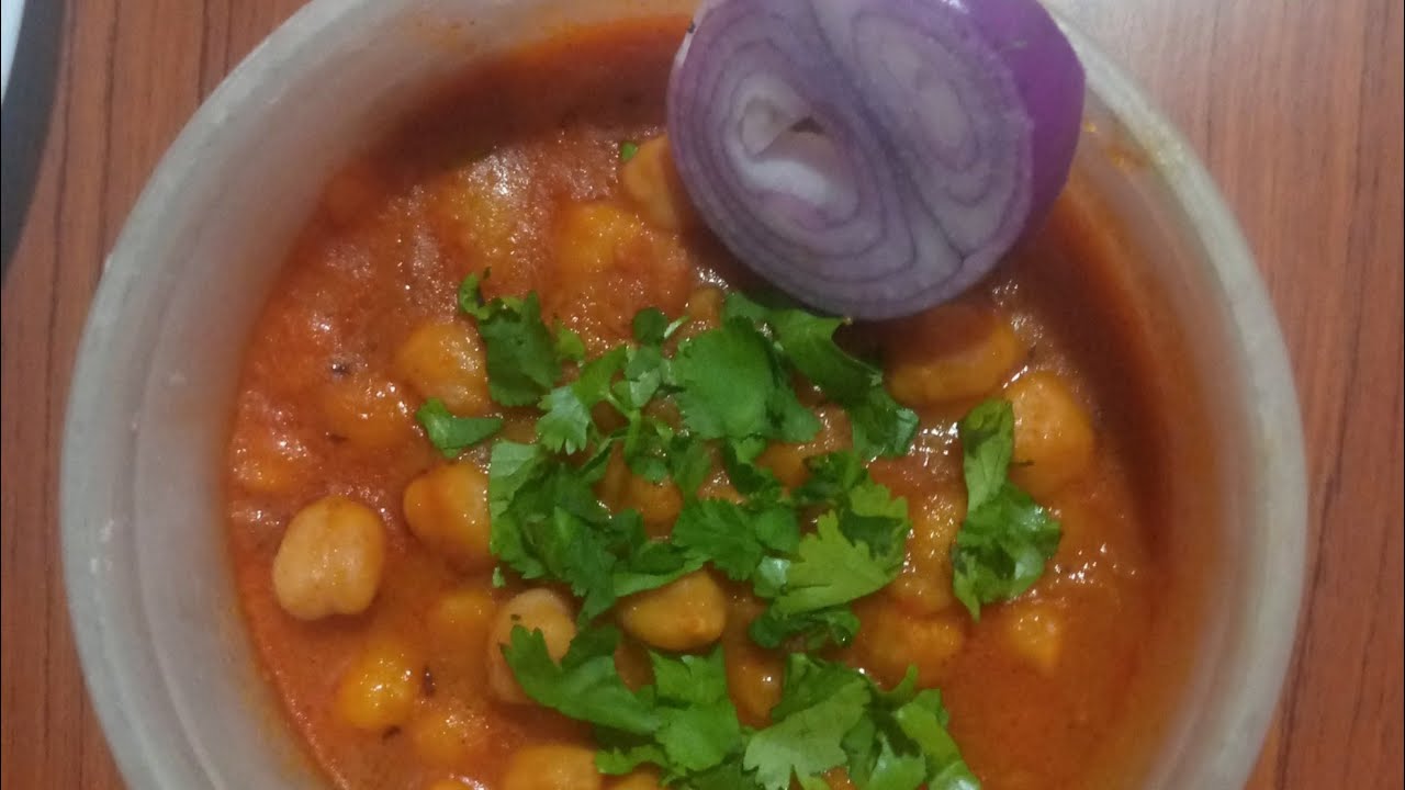 Easy Chole recipe# restaurant style - YouTube
