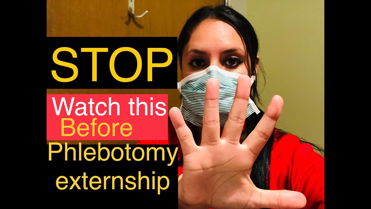 WATCH THIS BEFORE DOING YOUR PHLEBOTOMY EXTERNSHIP/Day in the life of a ...