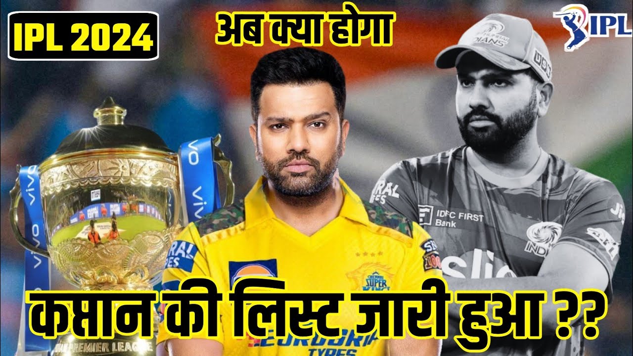 IPL 2024 ALL TEAM CAPTAIN | IPL ALL TEAM CAPTAIN 2024 | CSK | RCB | MI ...