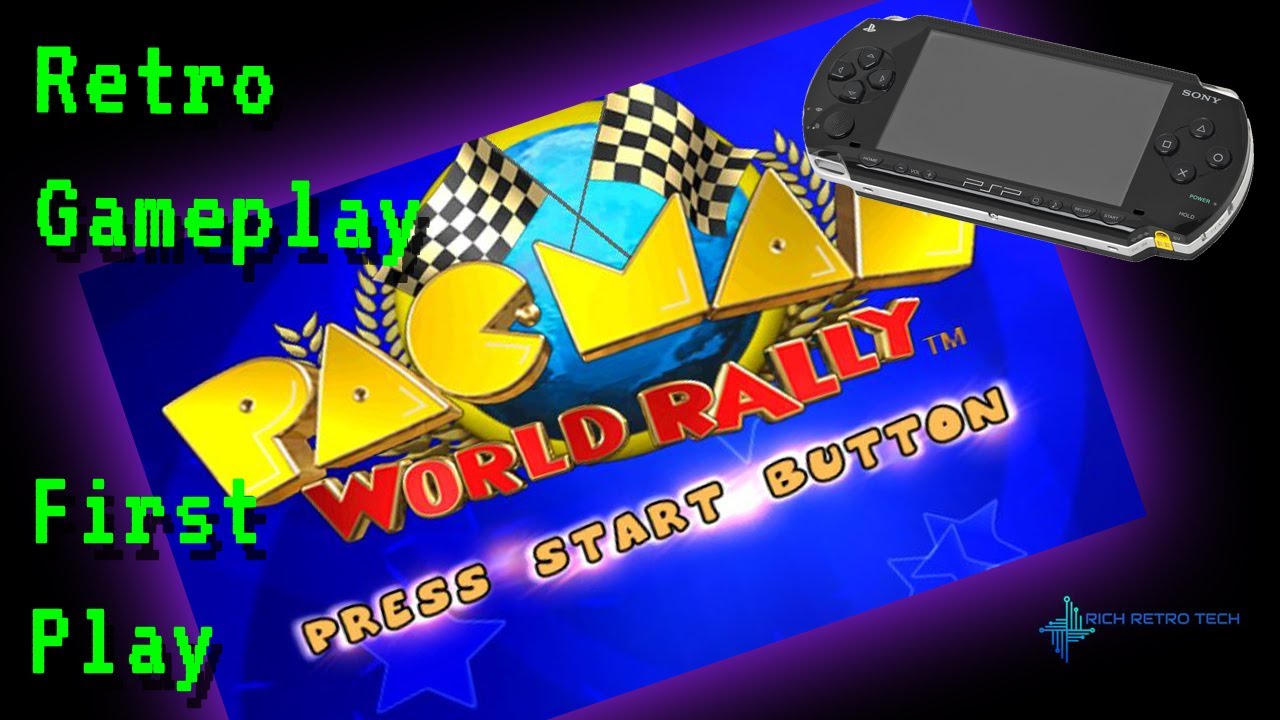 Retro Gameplay - PSP - Pac Man World Rally - YouTube