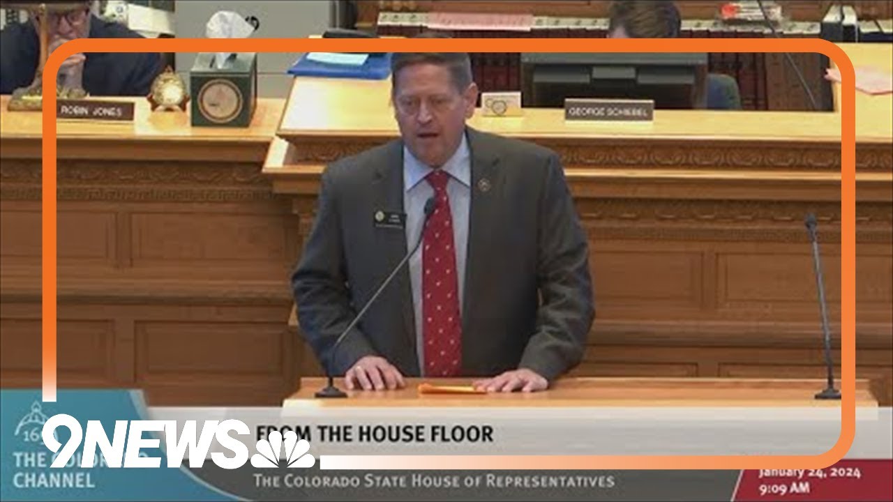 Mike Lynch stepping down as Colorado House Minority Leader - YouTube