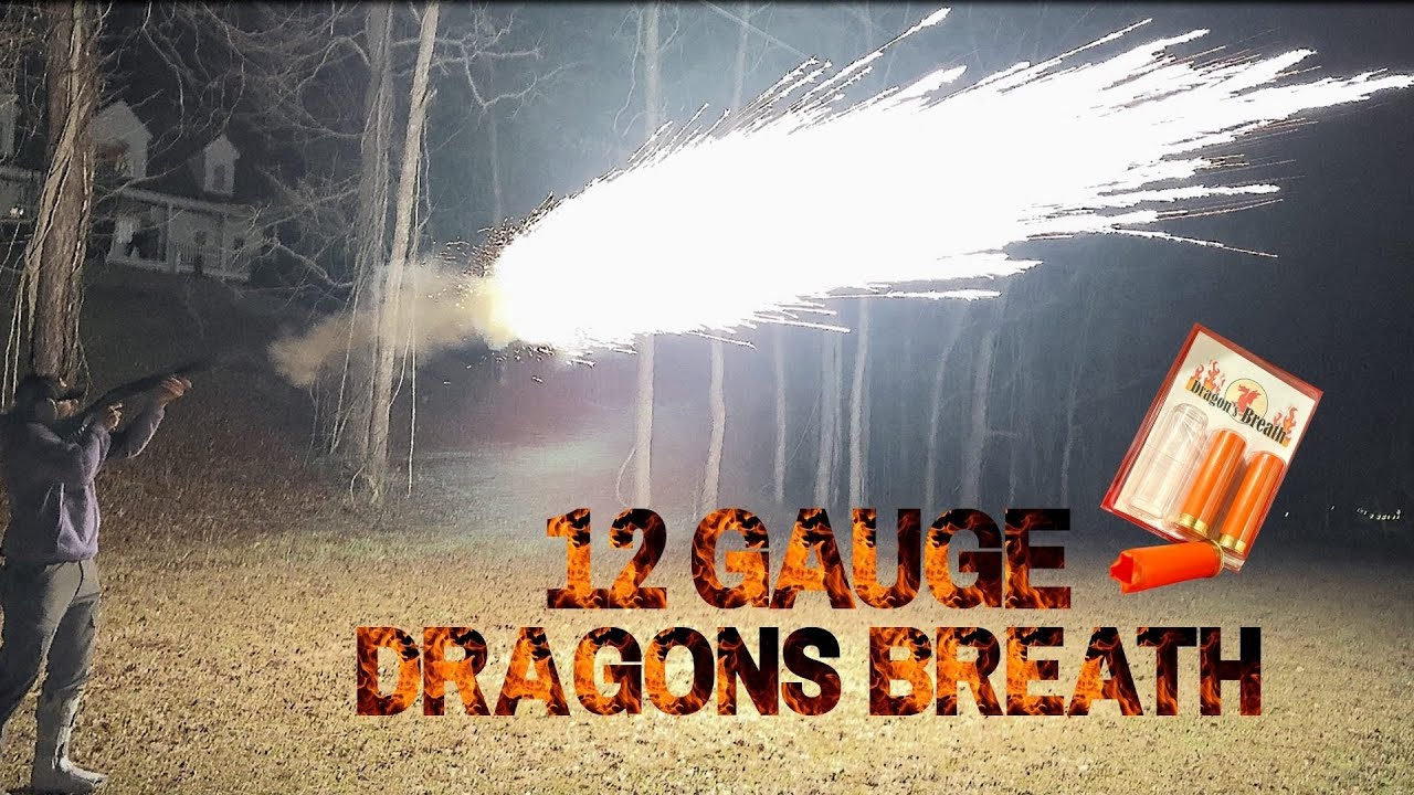 12 Gauge Dragon's Breath - YouTube