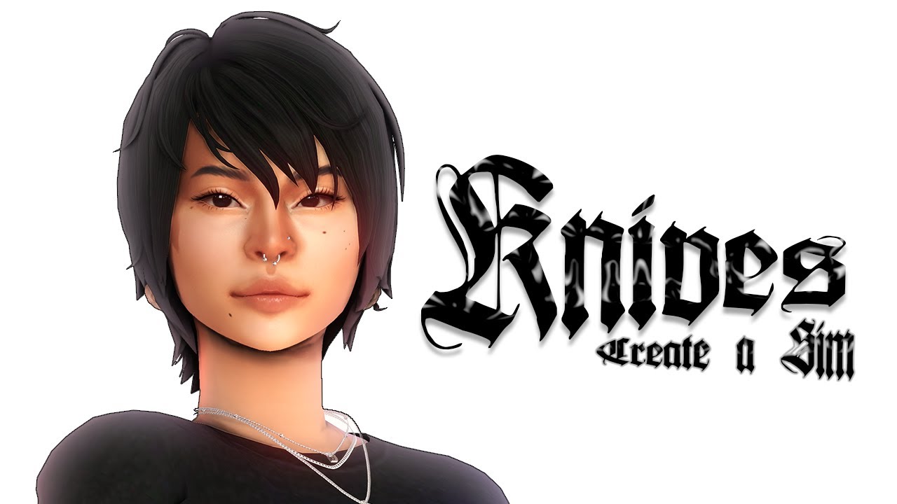 Knives + CC List | The Sims 4: Create a Sim - YouTube