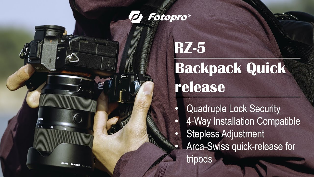 Backpack Quick release RZ-5 - YouTube