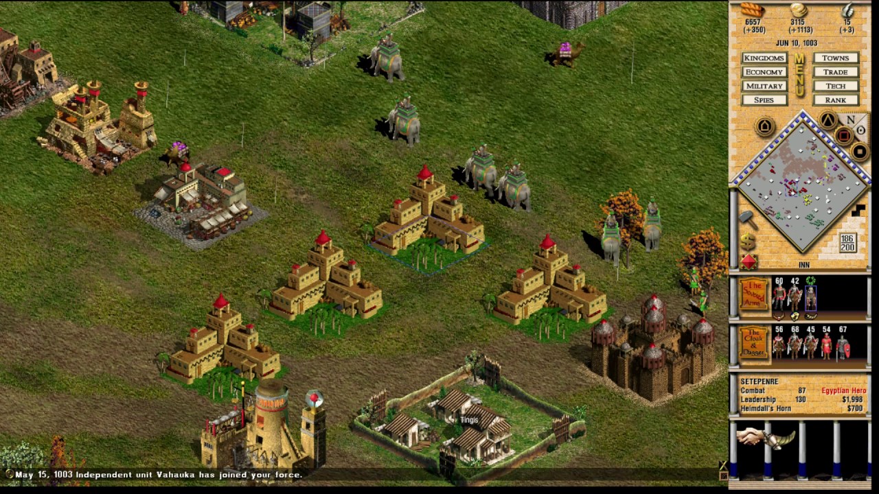 Seven Kingdoms 2 HD - scenario 1 - YouTube