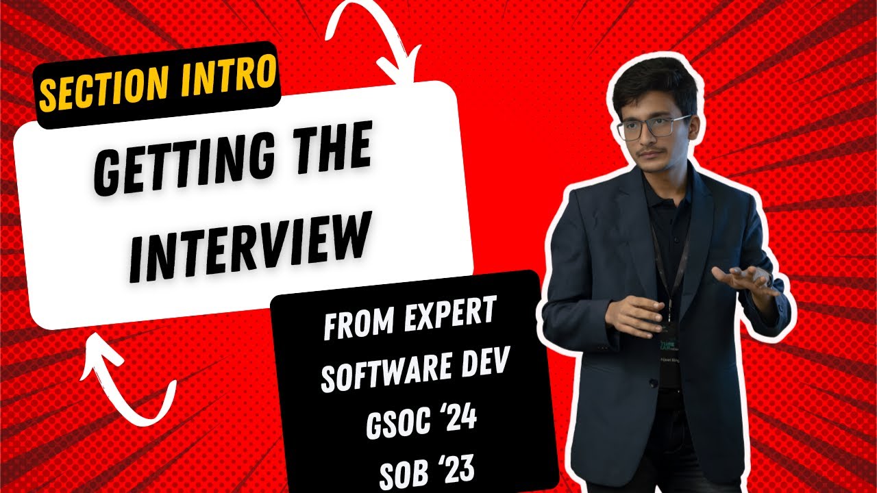 Getting the Interview | Section Introduction - YouTube