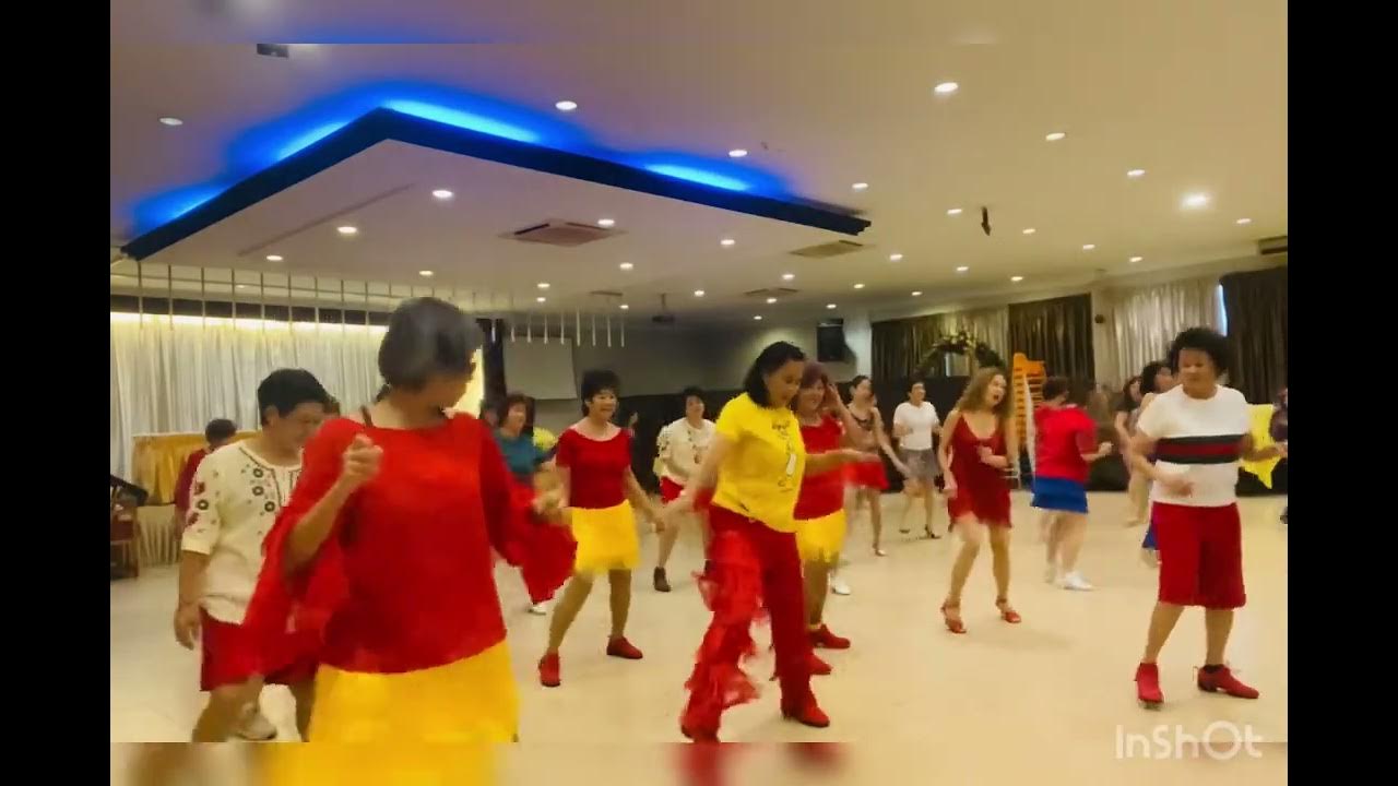 Let me be there Line dance - YouTube