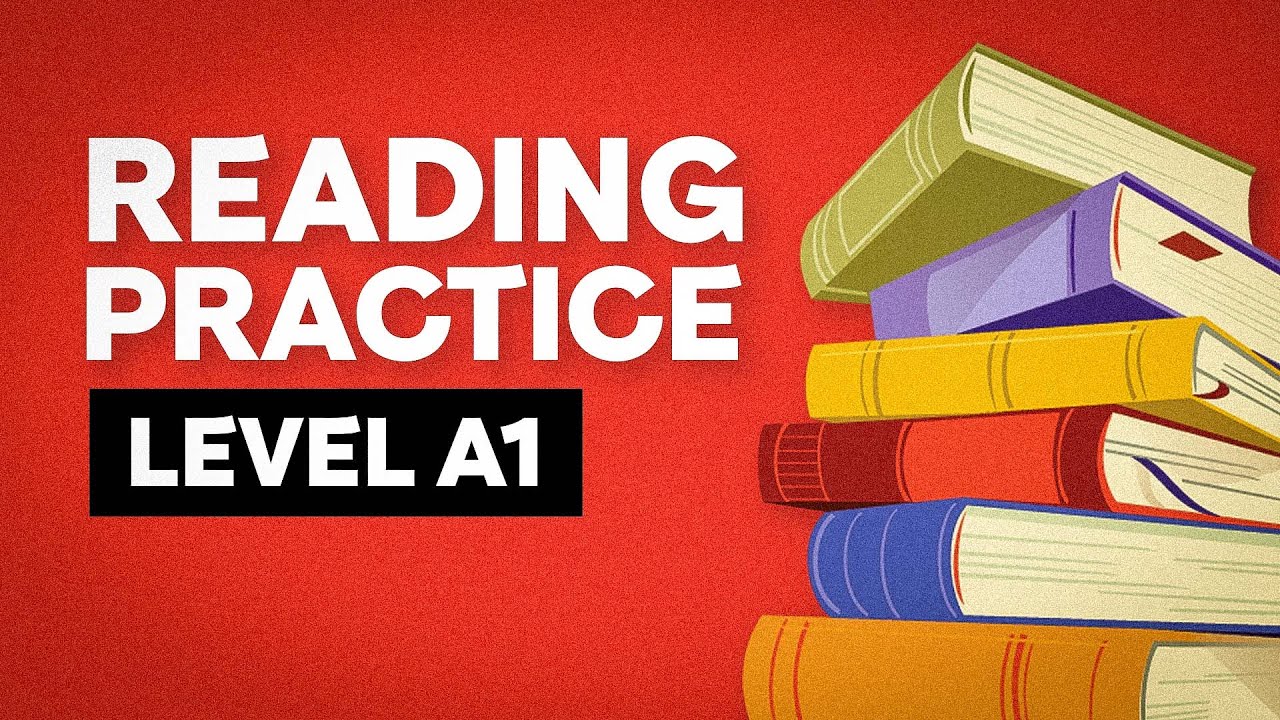 📕 English Reading Practice A1 Level - YouTube