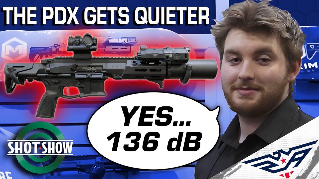 Shortest Suppressed Rifle? MAXIM DEFENSE Gets Quieter...NEW PDX:SD ...