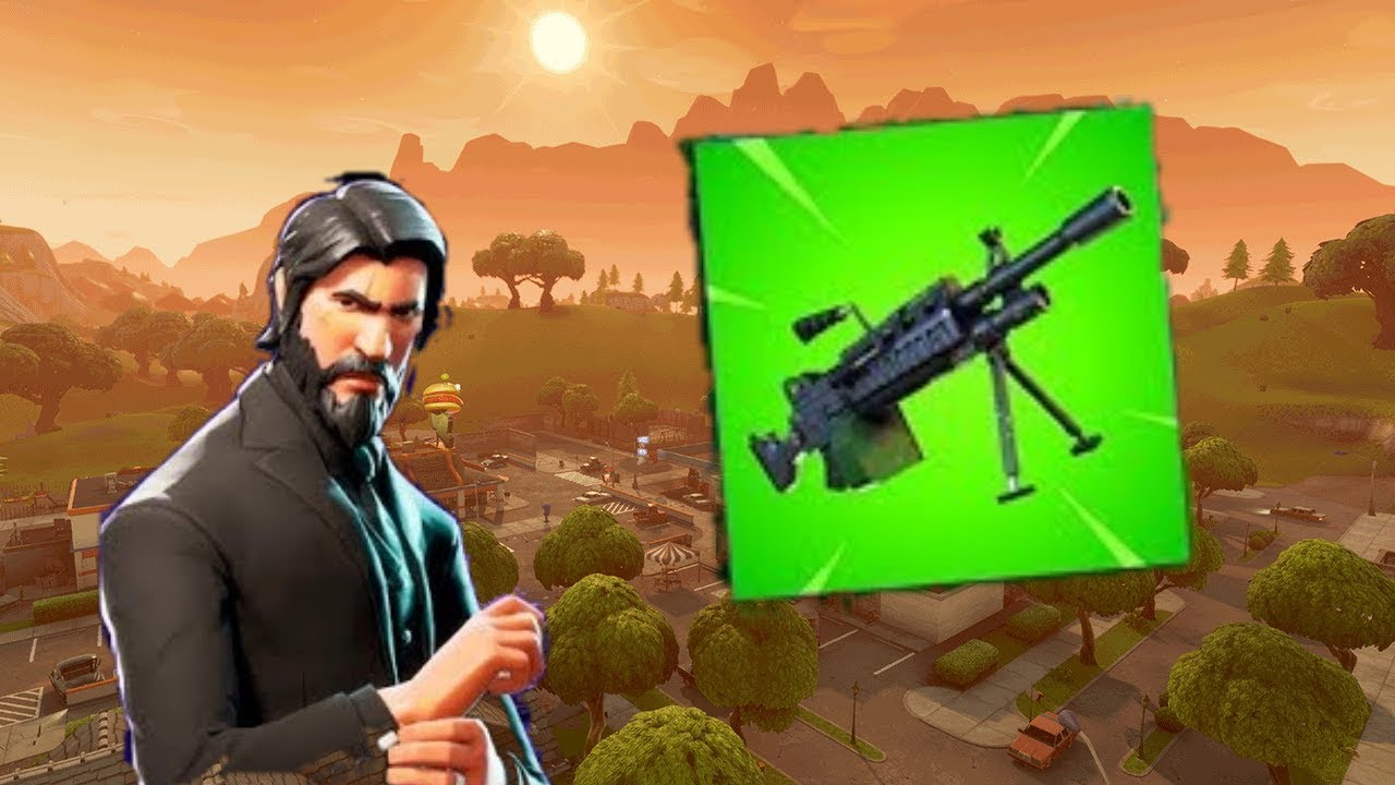 NEW LMG GAMEPLAY |Fortnite Battle Royale - YouTube