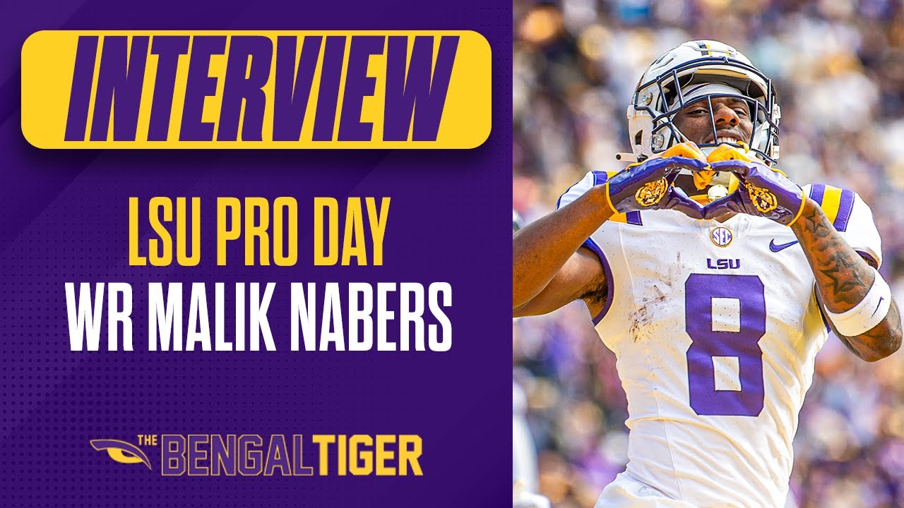 Malik Nabers recaps LSU Pro Day, impressive showing in front of NFL ...
