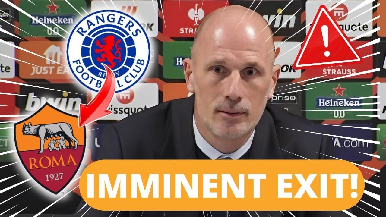 BOMB!💥 HE'S LEAVING! SAD NEWS! MILLIONAIRE OFFER!? RANGERS TRANSFER ...