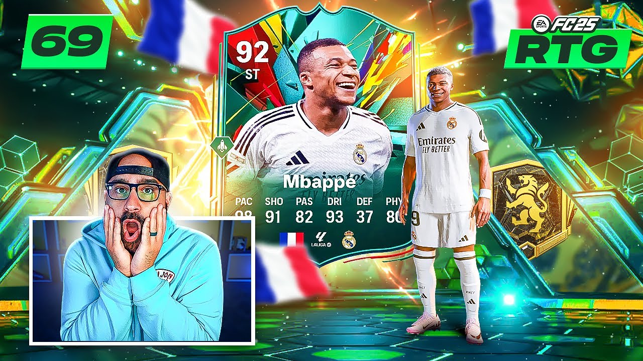 OMG I PACKED MBAPPE ON THE RTG! *EPIC ELITE REWARDS* FC 25 ULTIMATE ...