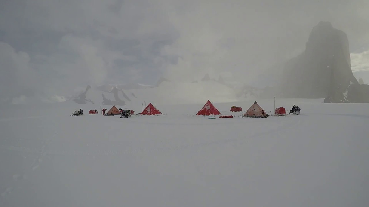 Setting up a geological field camp in Antarctica - YouTube