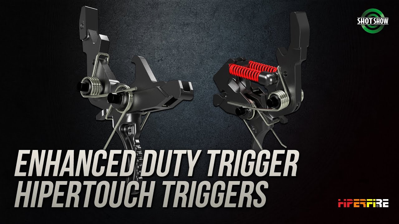 Hiperfire Enhanced Duty and Hipertouch Triggers - SHOT Show 2019 - YouTube