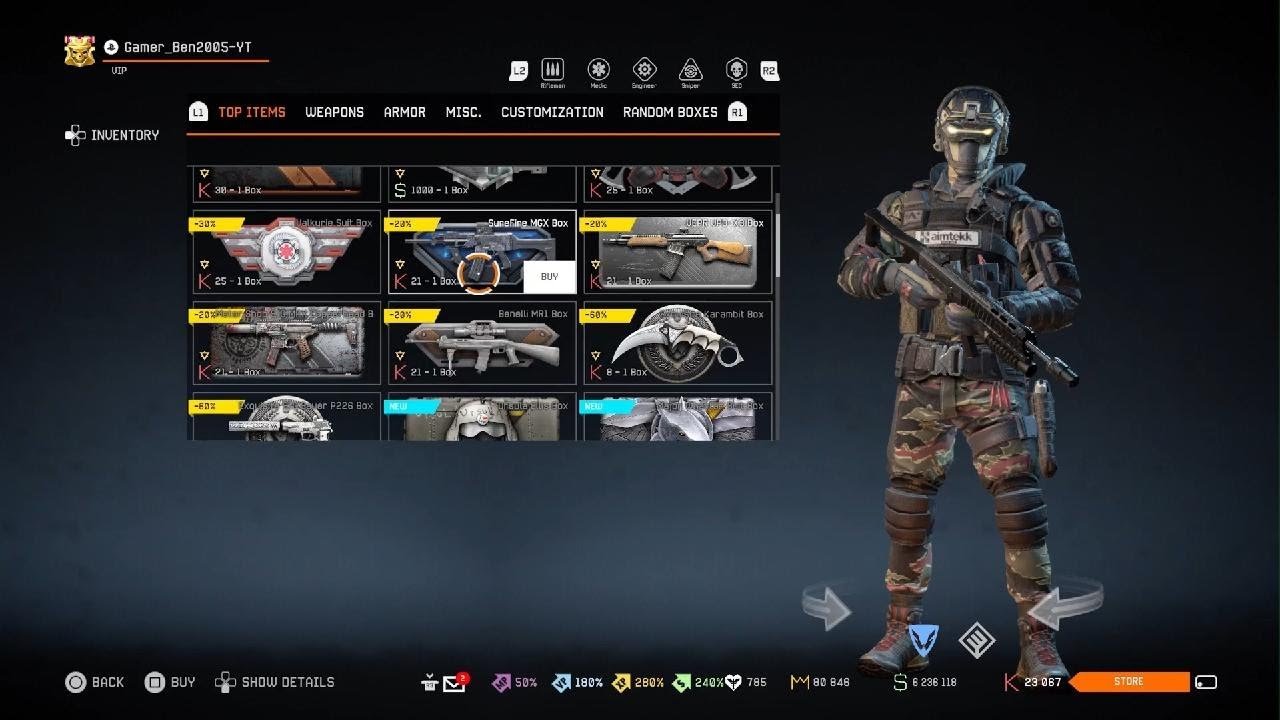 Warface Consoles Shop [10. July 2023] | PS/XB/NS - YouTube