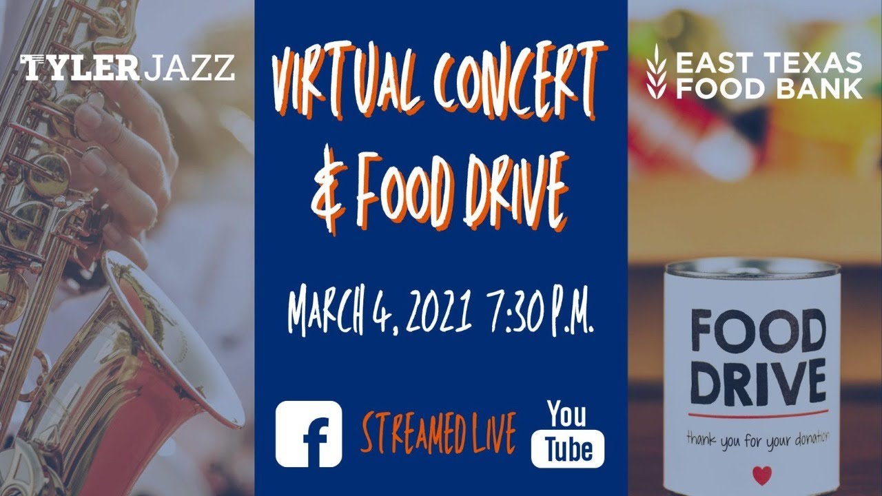UT Tyler Jazz Virtual Concert and Food Drive - YouTube