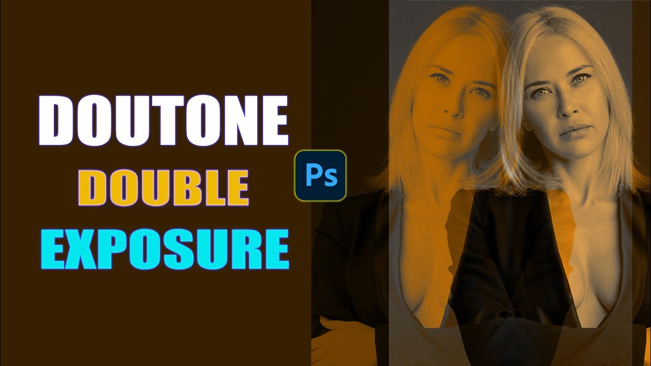 How to Create Duotone Double Exposure Effect - YouTube
