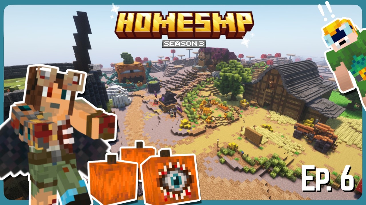 Running a Big HARVEST FESTIVAL in Minecraft! - Minecraft 1.21 | HomeSMP S3 E6 - YouTube