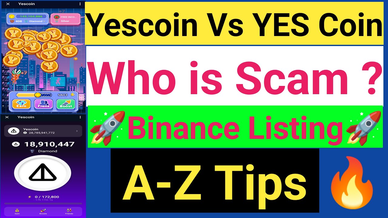 Yescoin Vs YES Coin | Yescoin Scam Or Real | Who is Scam | Binance ...