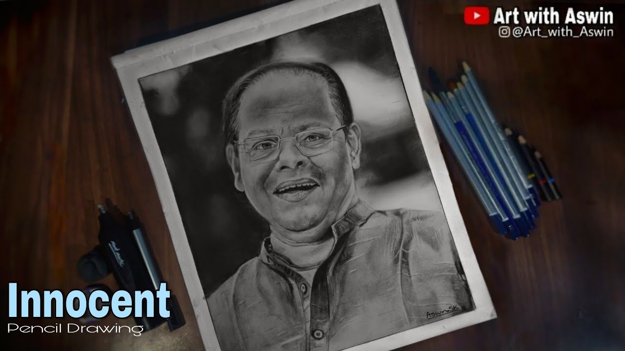 Innocent Pencil Drawing|| Innocent Drawing|| Art with Aswin # ...
