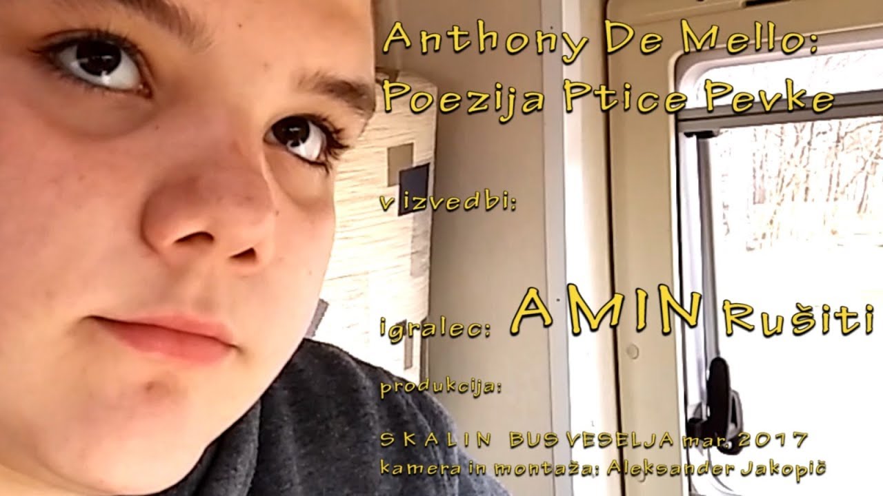 Modrosti Anthony de Mella iz ust Osnovnošolcev - YouTube