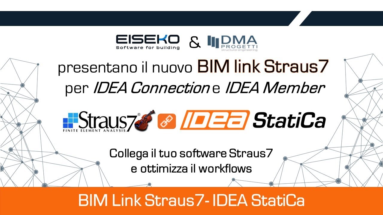BIM Link Straus7 - IDEA StatiCa - YouTube