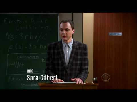 Sheldon's introductory lecture - YouTube